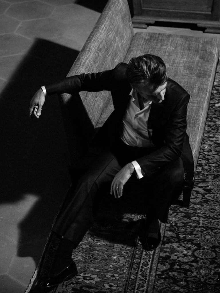 Double Breasted Black Smoking Suit– Connolly