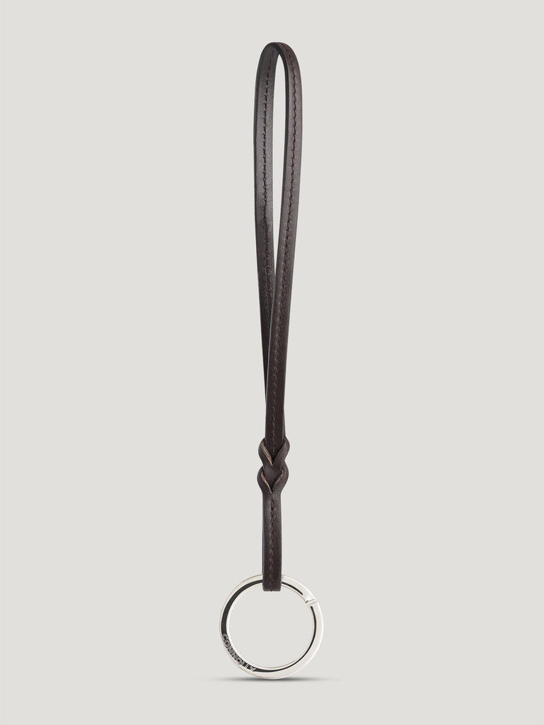 Brown String Key Ring | Connolly Leather Keyrings