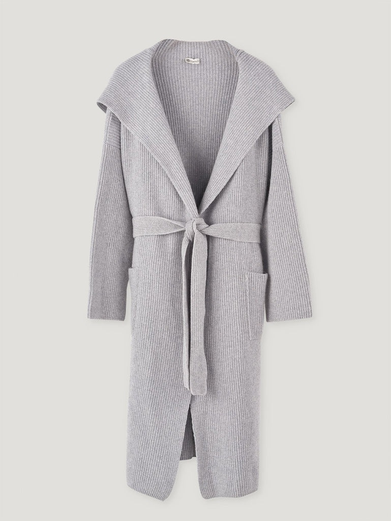 Light Grey Cashmere Robe de Chambre | Connolly Cashmere | Connolly Online