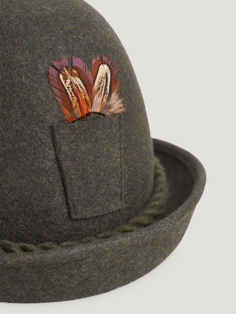 Loden Tyrolean Wool Hat | Tyrolean Wool Hat | Connolly Hat