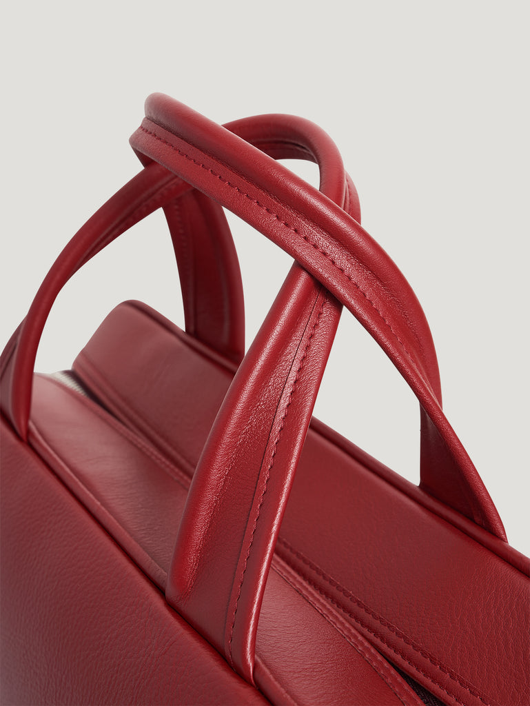 Red Driving Bag | Driver Bag | Connolly Leather Bag